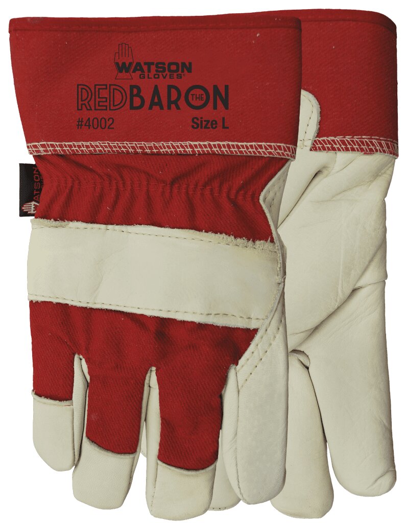 Full-Grain Cowhide Leather Glove - Red Baron | Wurth Canada