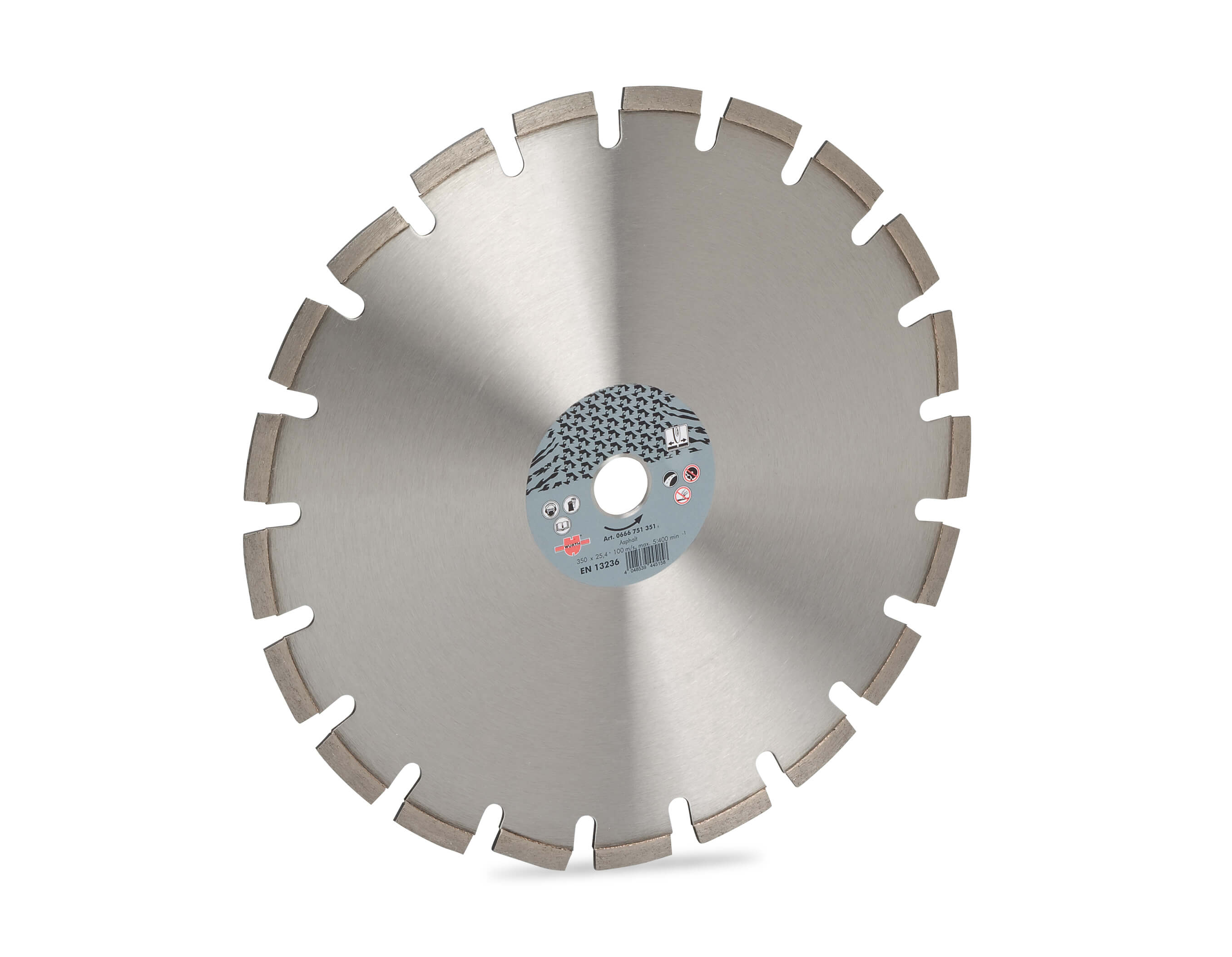 ASPHALT DIA DISC 350 x 25.4 mm 668.751351