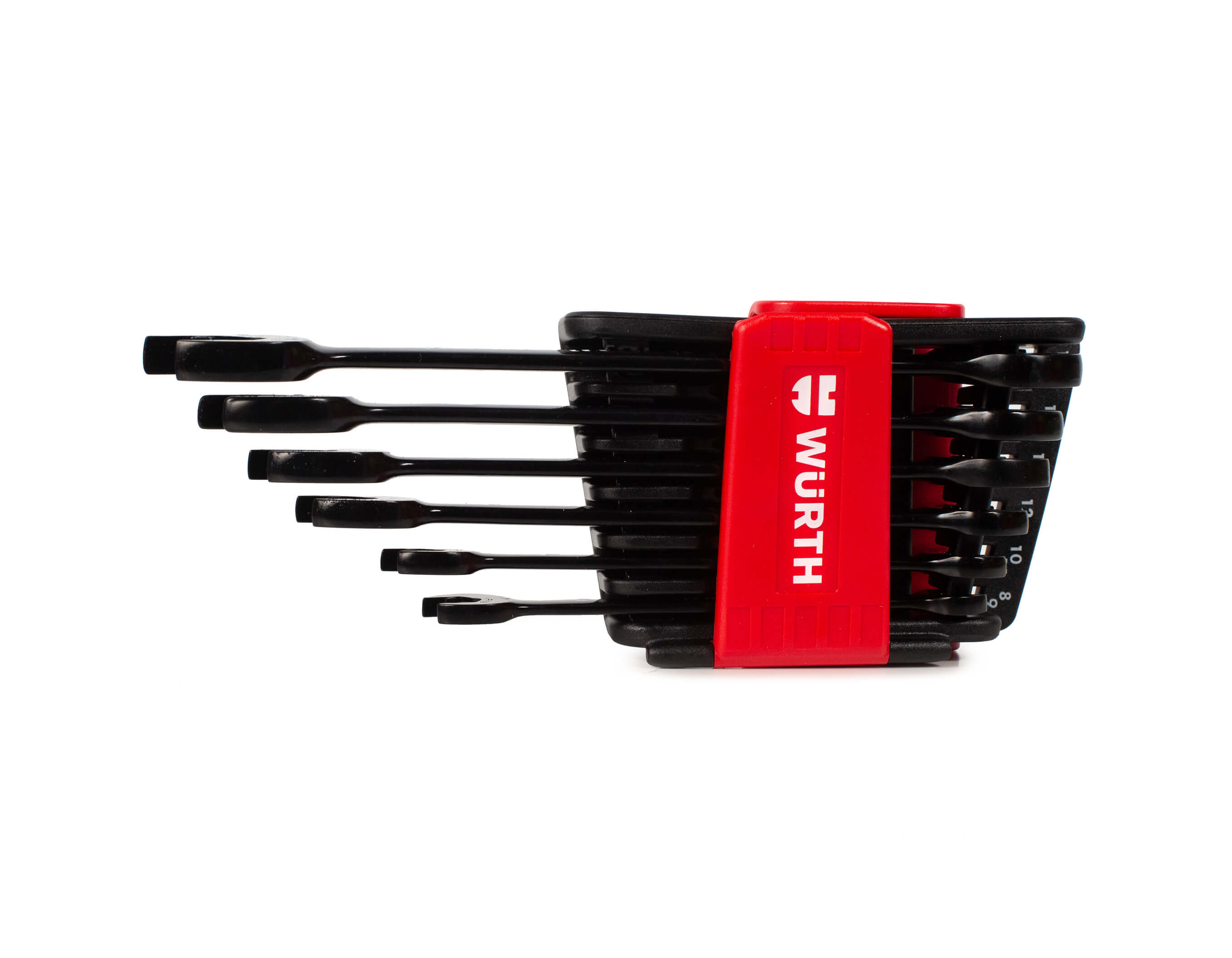 Double End Ratchet Wrench Set Black Edition