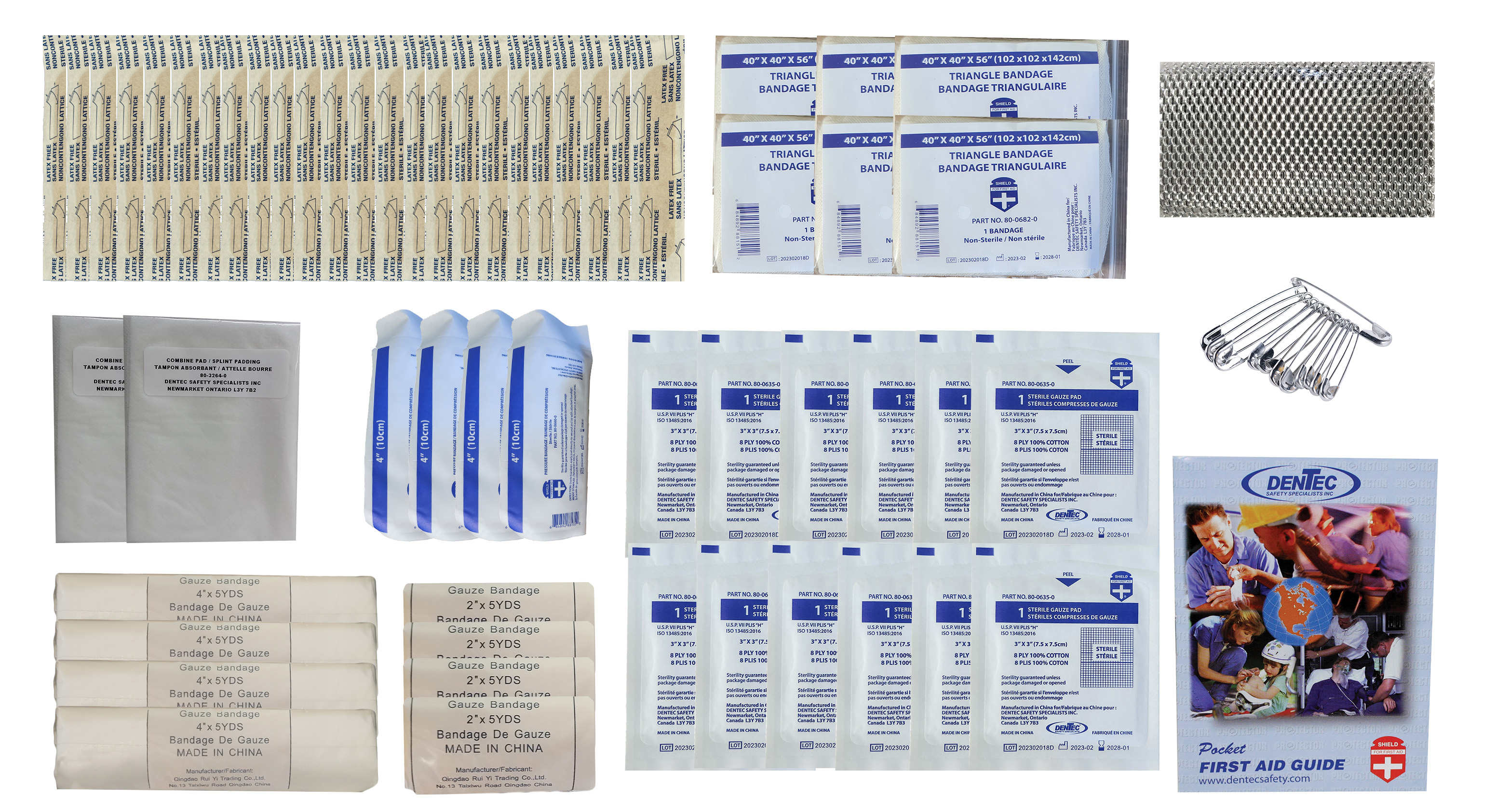 Ontario Plastic First Aid Kit for Workplaces with 6-15 Employees ...