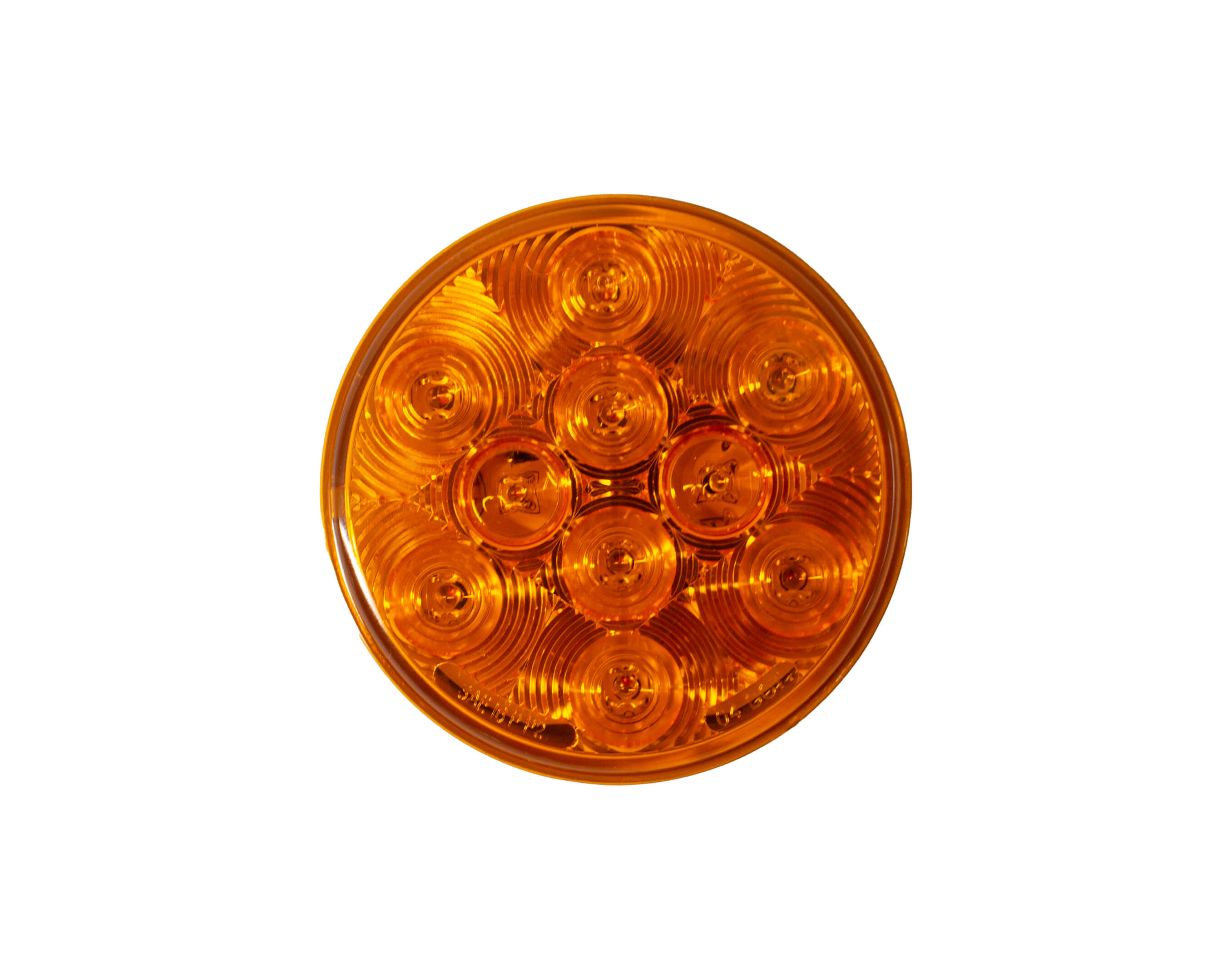 ROUND SIGNAL/PARK LIGHT 10D WEATHERPROOF AMBER 812.420262