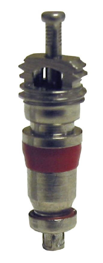 VALVE CORE TPMS ELECTROLESS NICKEL PLT RED STRIPE 879.440