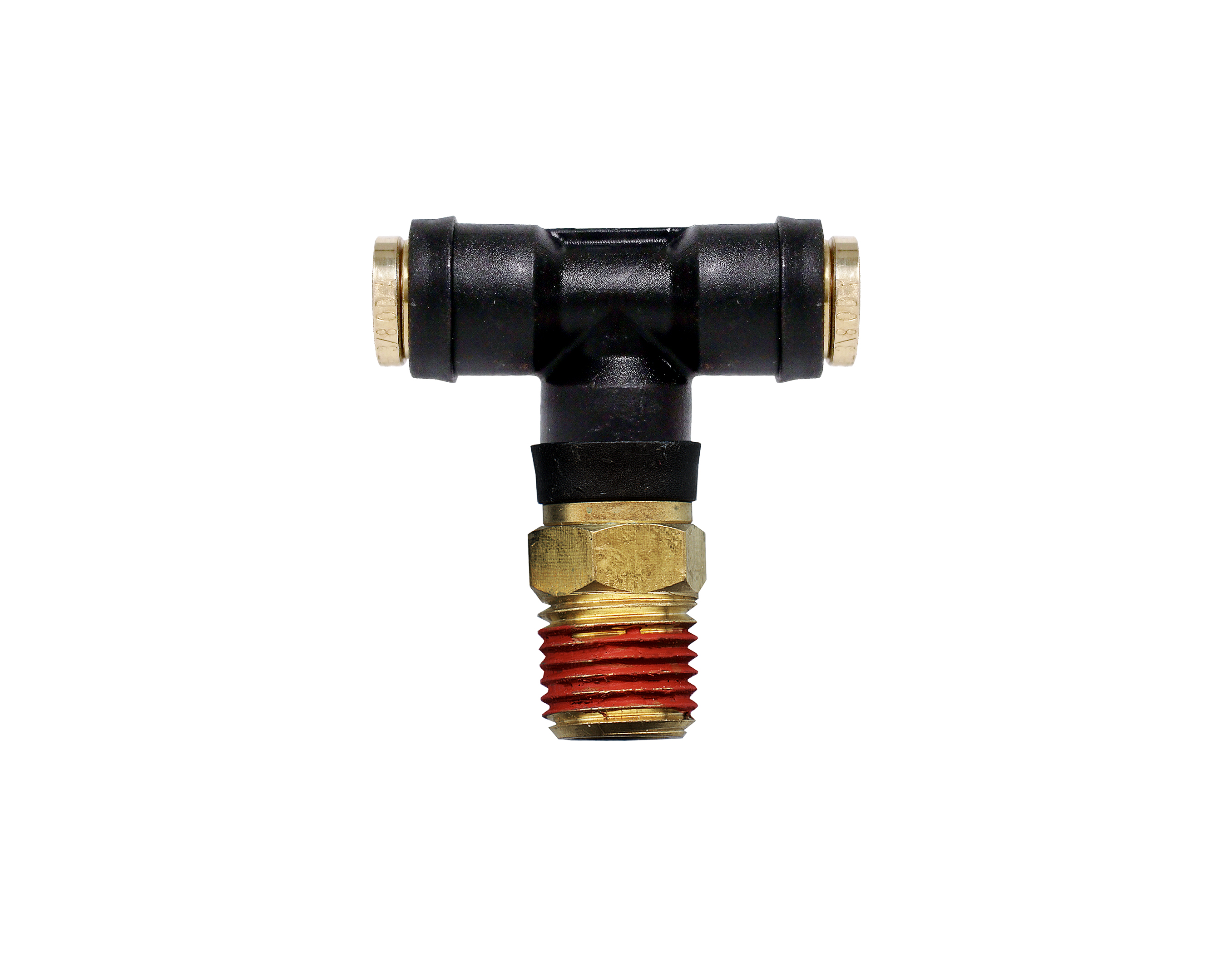 CPC1472SW-4B A.BR. COMP.DOT PTC TEE 1/4T X 1/4MPSW 884.CPC1472SW-4B