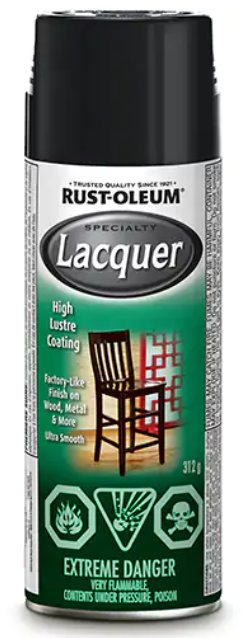 Rust-Oleum Speciality Lacquer Black 312g 893.242667RUS