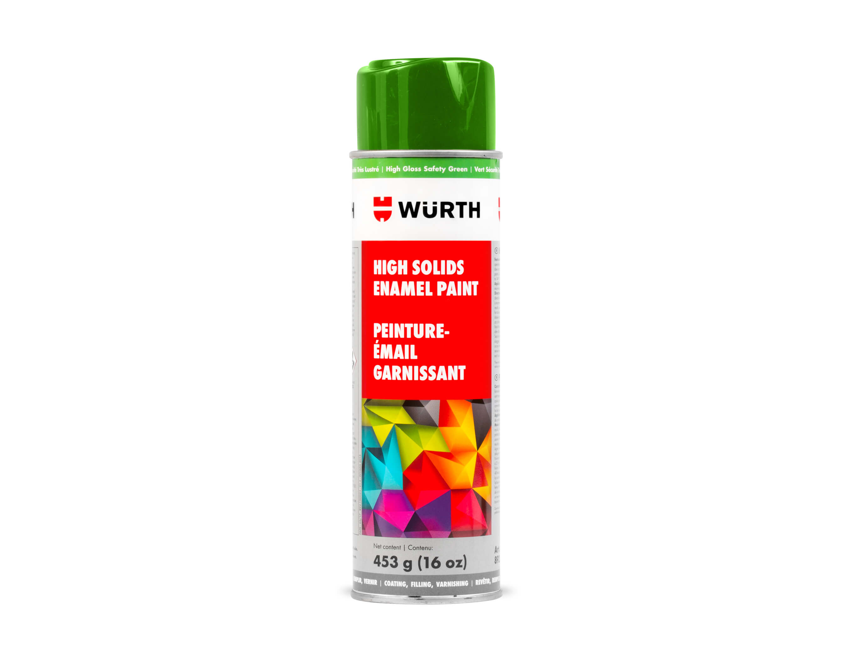 High Solids Enamel Gloss Safety Green 454 g 892.150023
