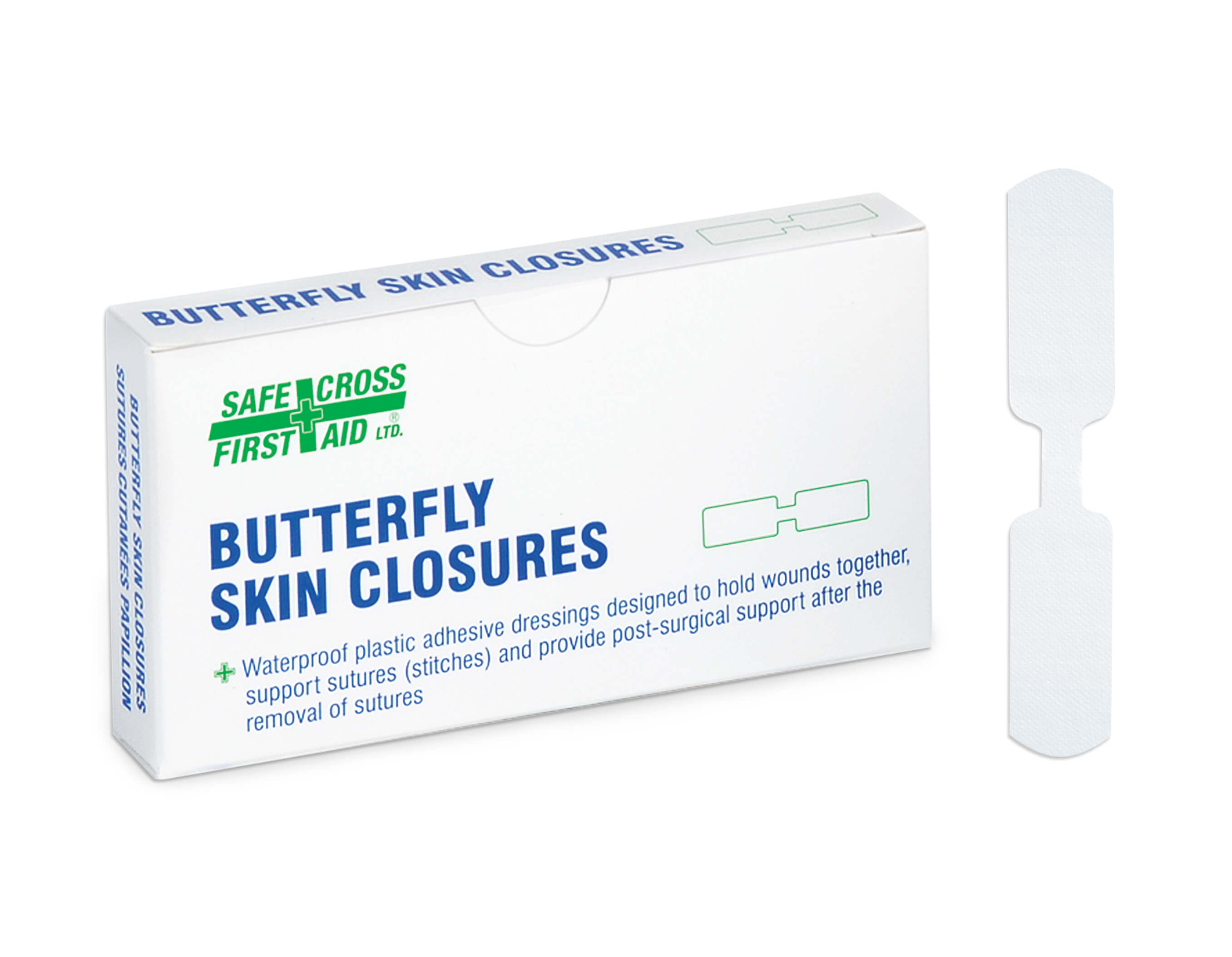Butterfly Skin Closure Adhesive Bandages | First Aid | Wurth Canada