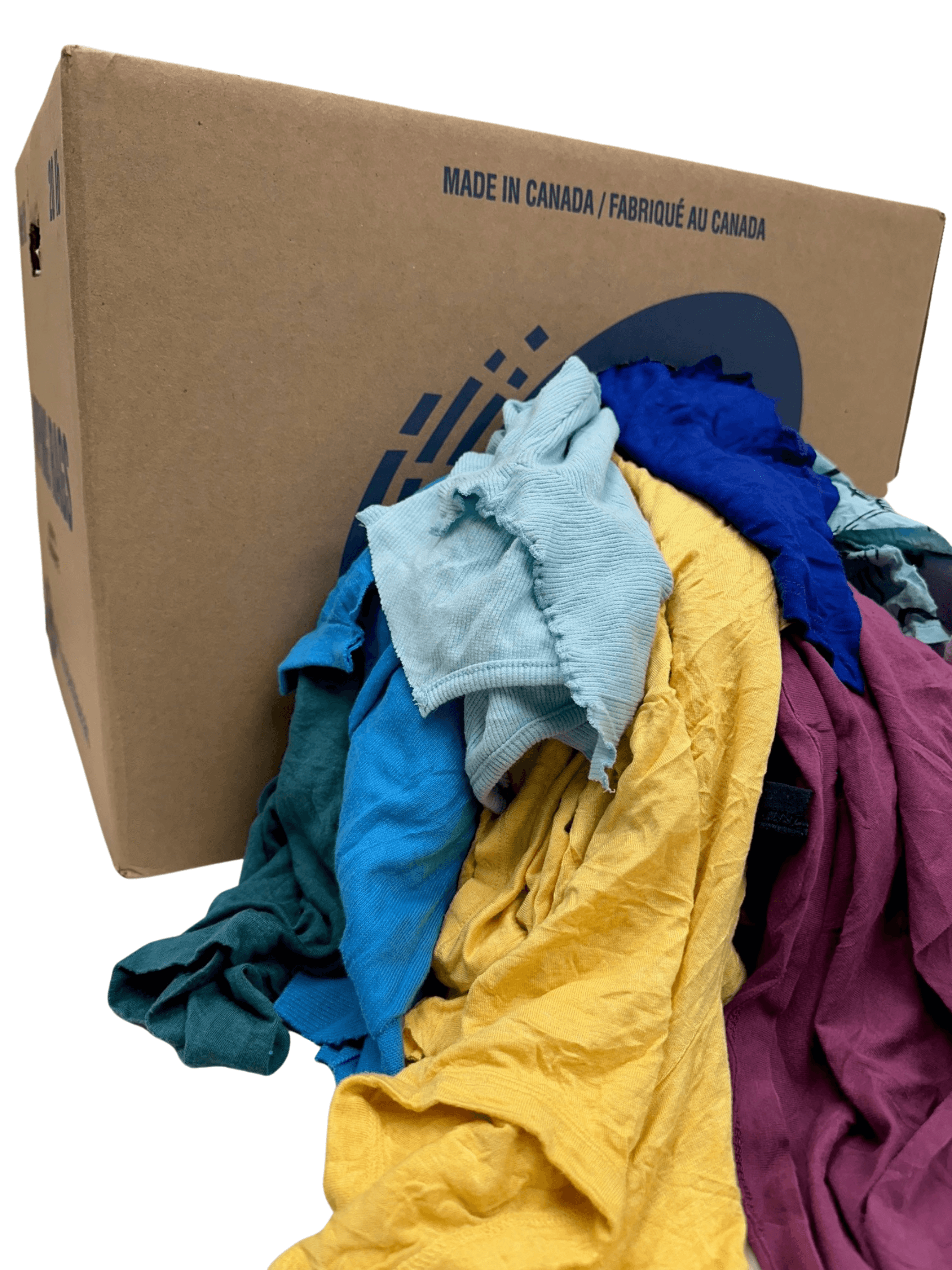 RAGS ASSORTED COLOUR, RECYCLED POLO KNIT-20LB BOX 899.022C20