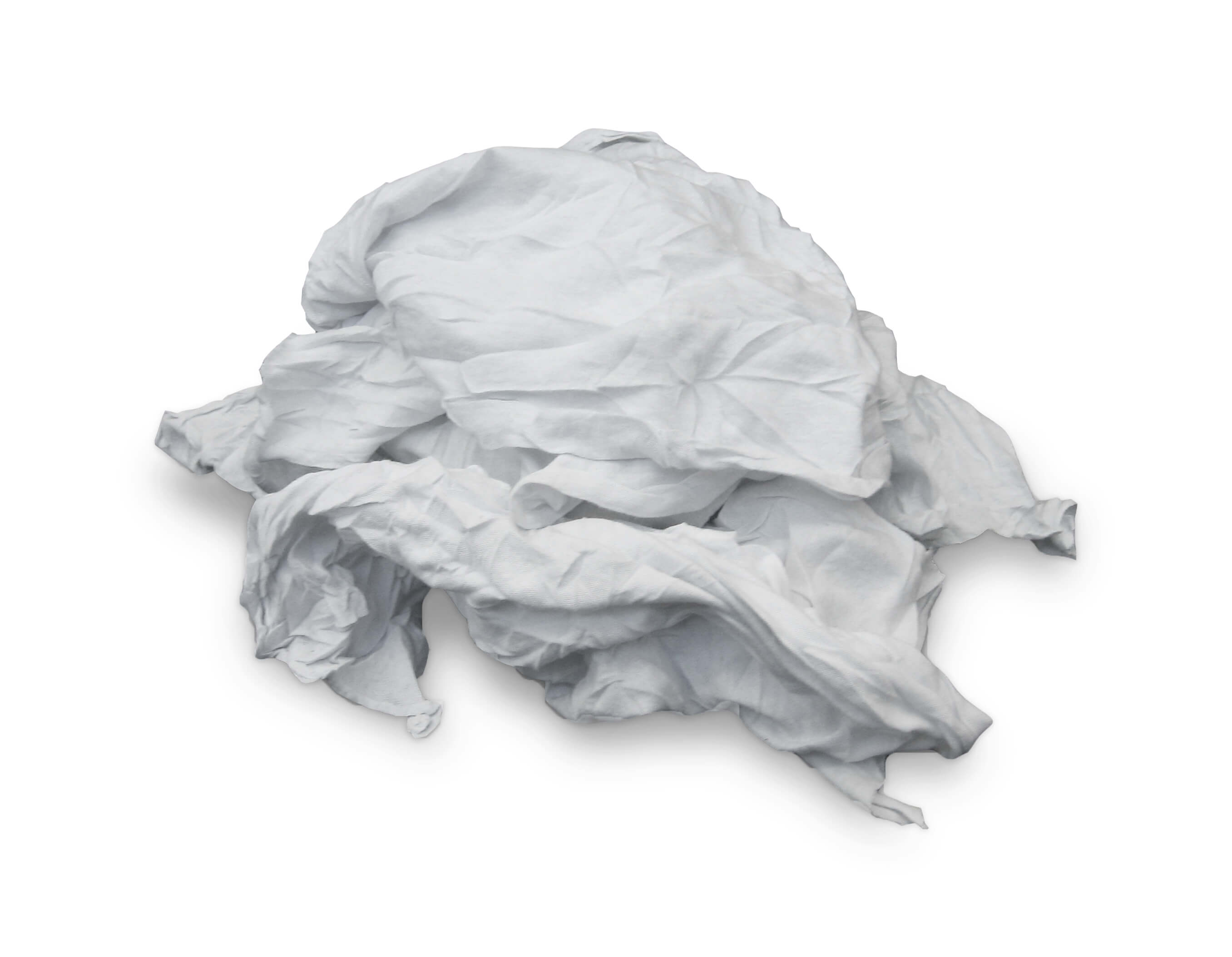 RECYCLED WHITE T SHIRT RAGS 25 IBS 899.800333