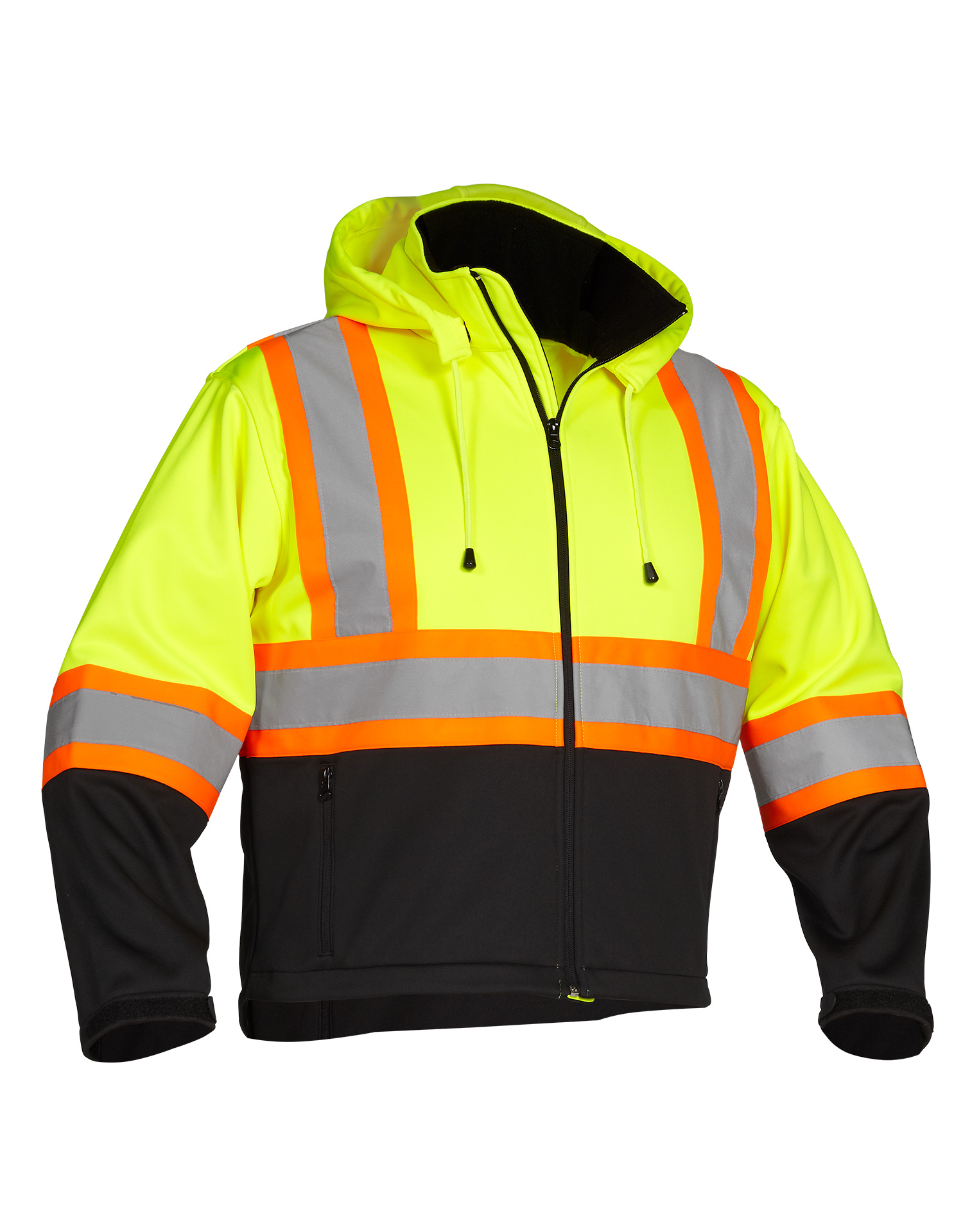 Hi-Vis Softshell Jacket - Lime Green | Wurth Canada