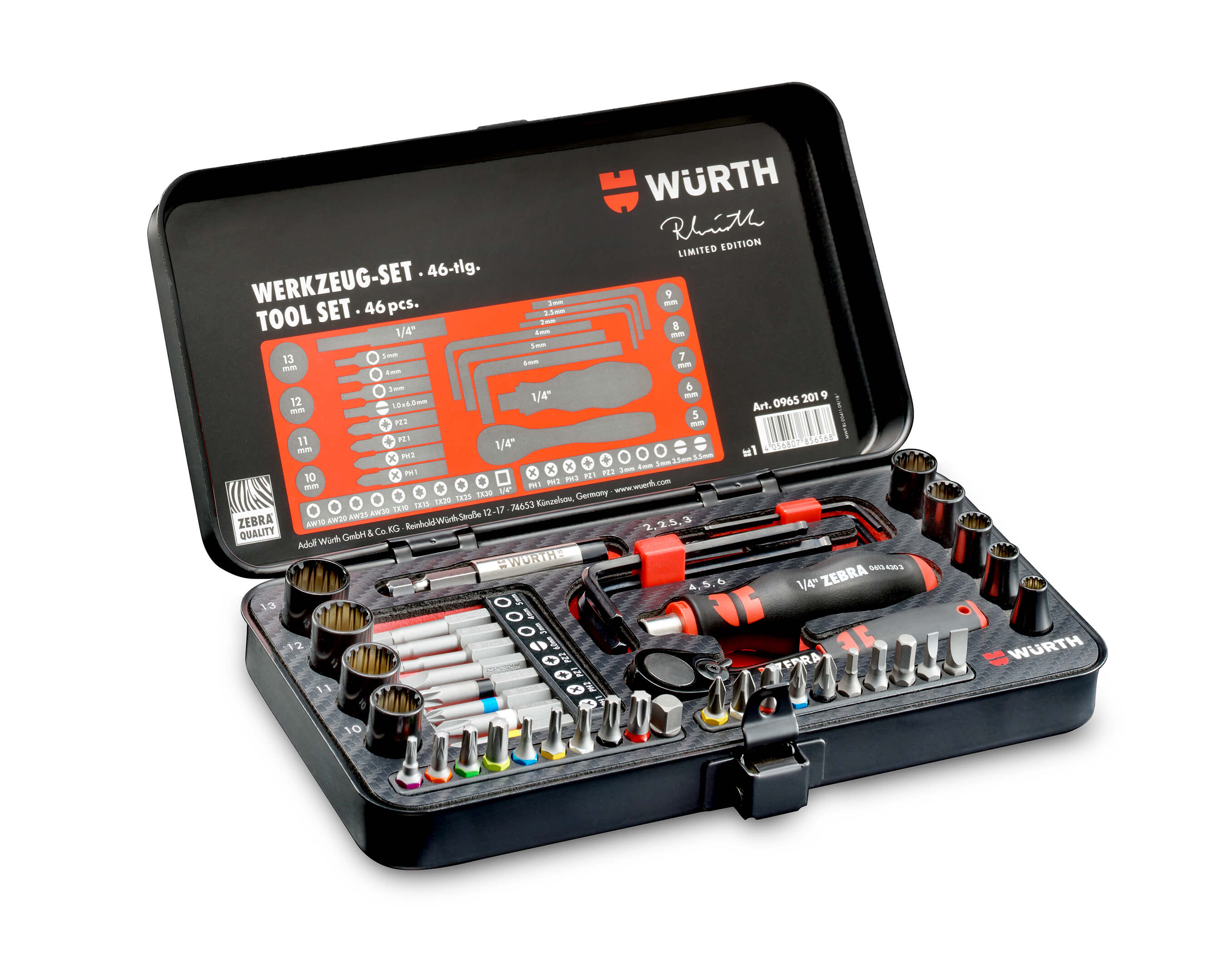 R.W. WORKOUT-Limited Edition Tool Set 46 pc