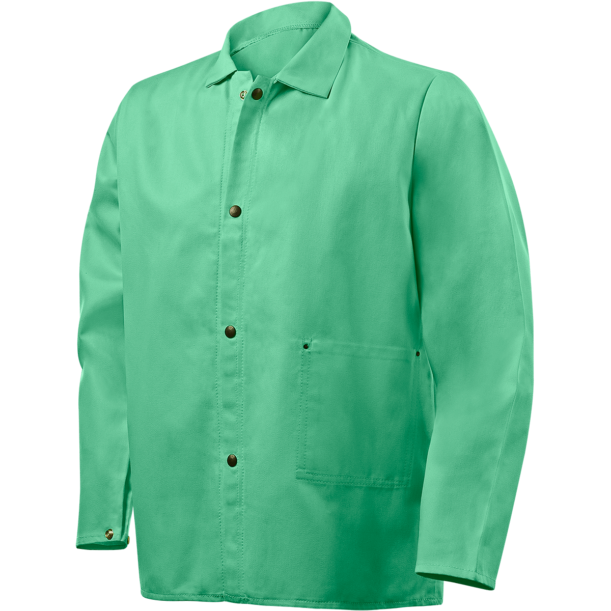 9 OZ FR COTTON JACKET - 30" GREEN SZ S 984.1030S