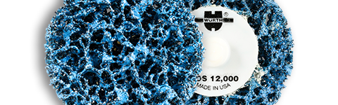 Blue Quick Strip Discs Type R | Nylon Fibre Discs | Wurth Canada