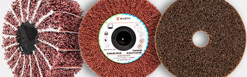 Non-Woven Abrasives | Abrasives | Wurth Canada eShop