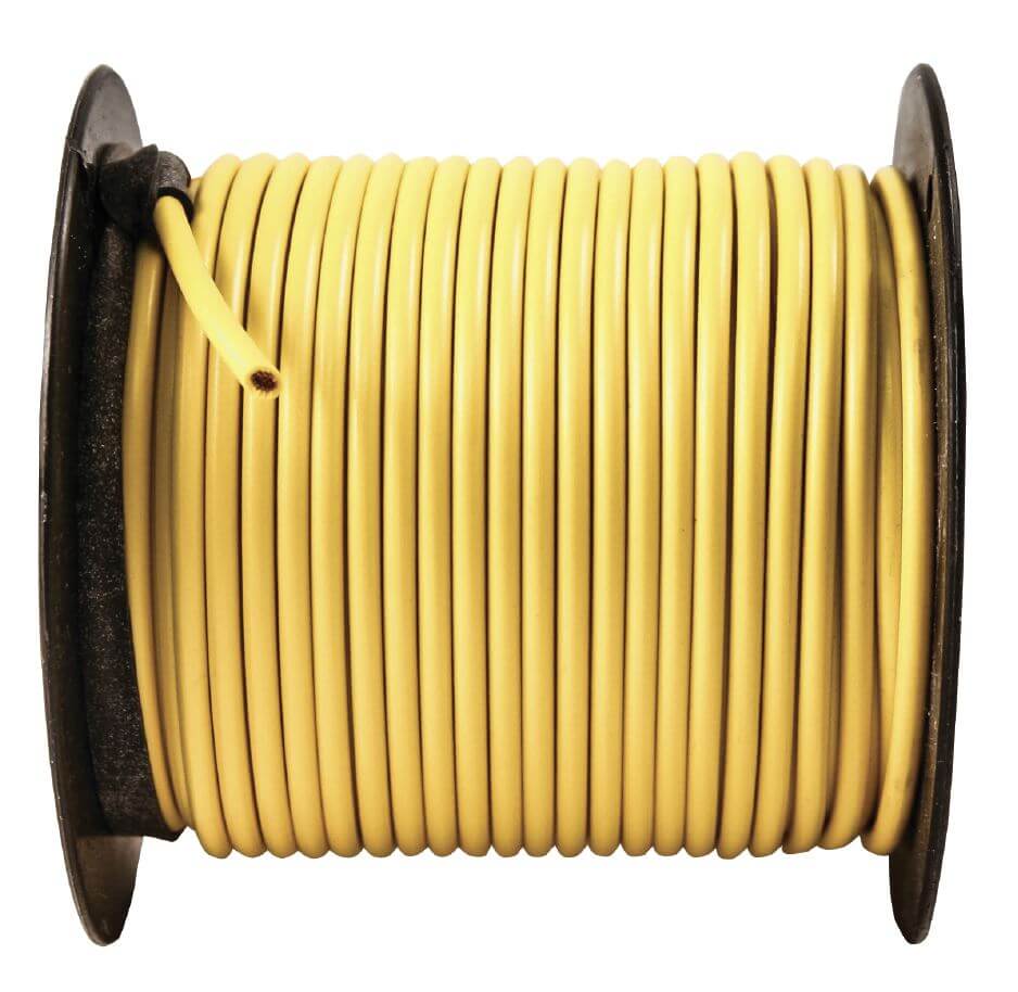 PRI.WIRE PVC COATED 1000 FT BLUE 16 GA