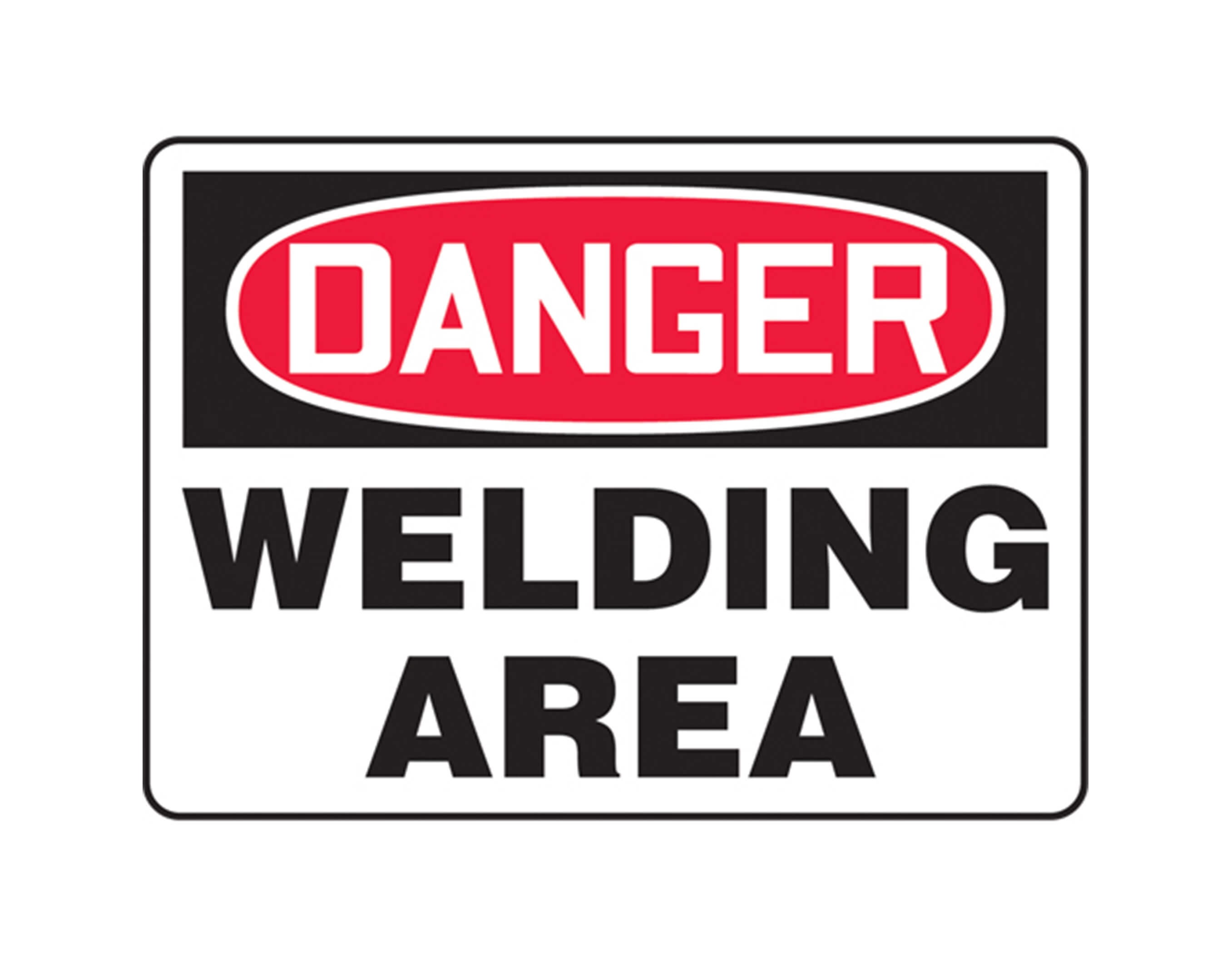 "Welding Area" Sign WMN.SAT380