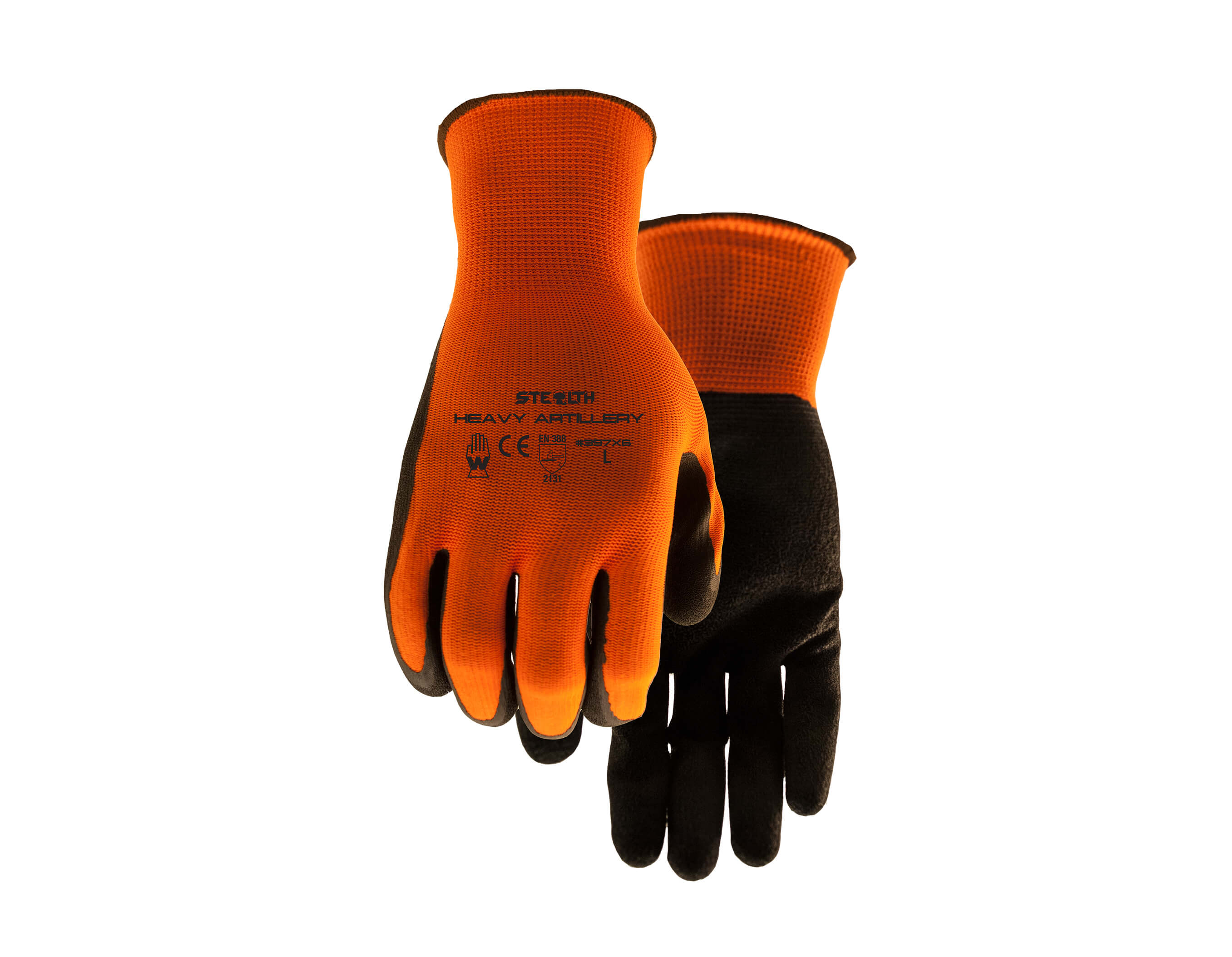 STEALTH HEAVY ARTILLERY HI-VIS GLOVE SZ XL WMN.397X6X