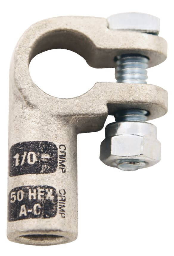 Right Elbow Tin Plated | Battery Terminals | Electrical Supplies