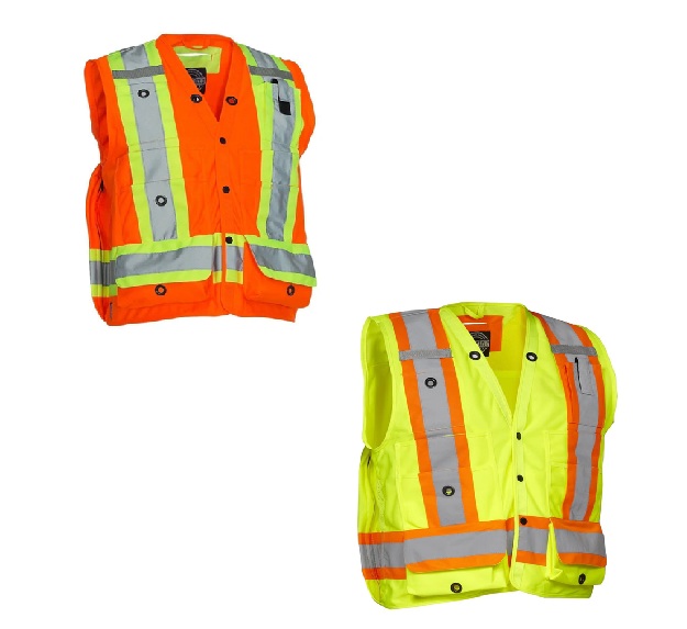 High Visibility Reflective Surveyor's Safety Vests | Wurth Canada