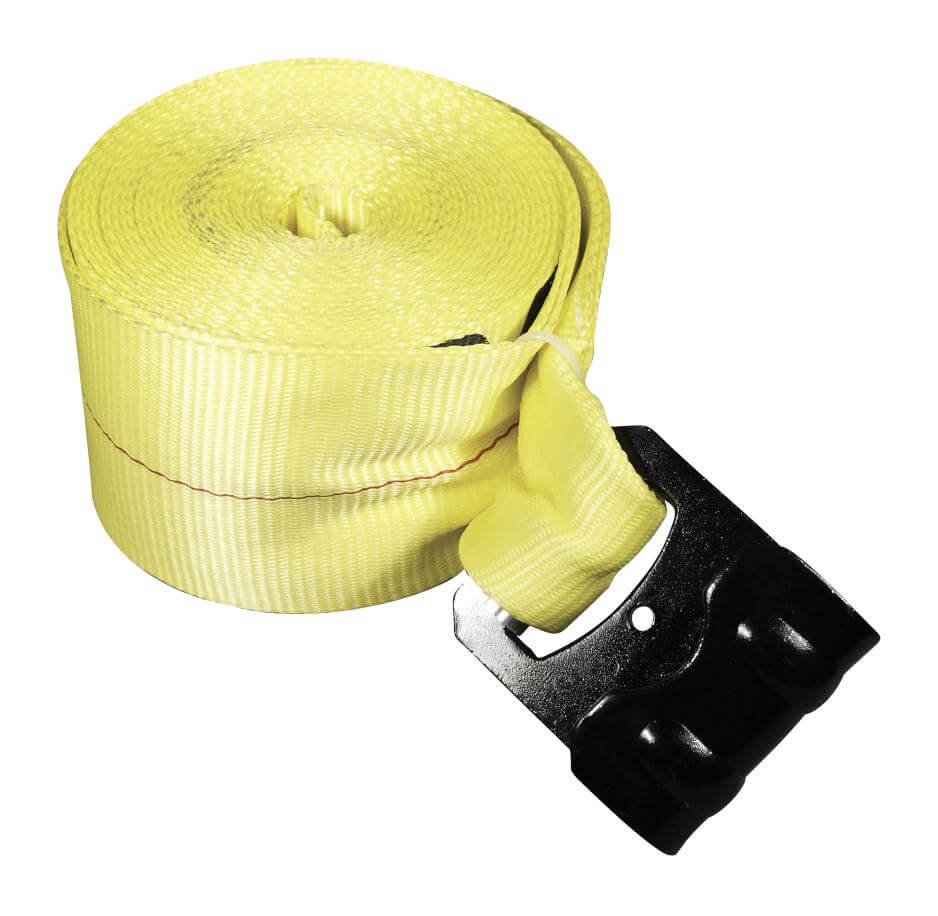 Winch Strap with Flat Hook | Commercial Vehicle Supplies