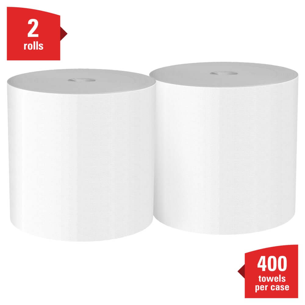 WypAll L40 Xtra-Absorbent Towels - 2 rolls/case 899.05796