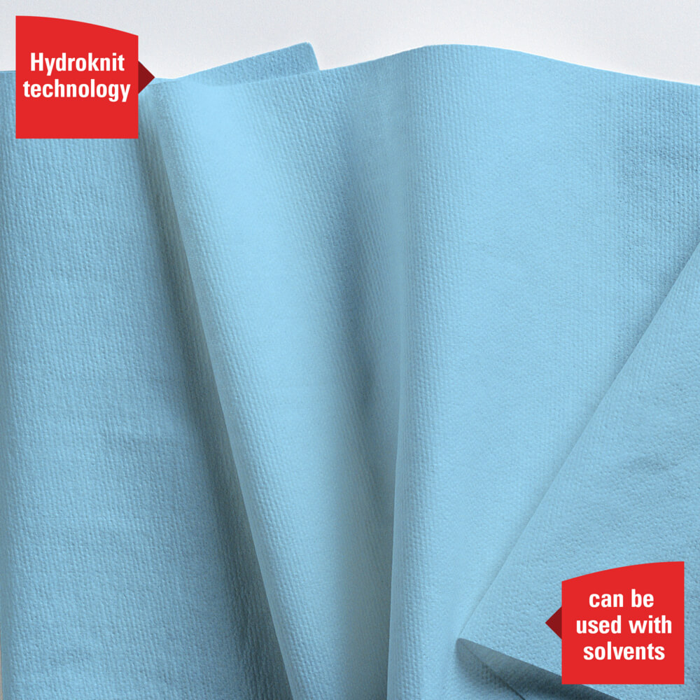WypAll X60 Cleaning Cloths - Jumbo Roll Blue 899.34965