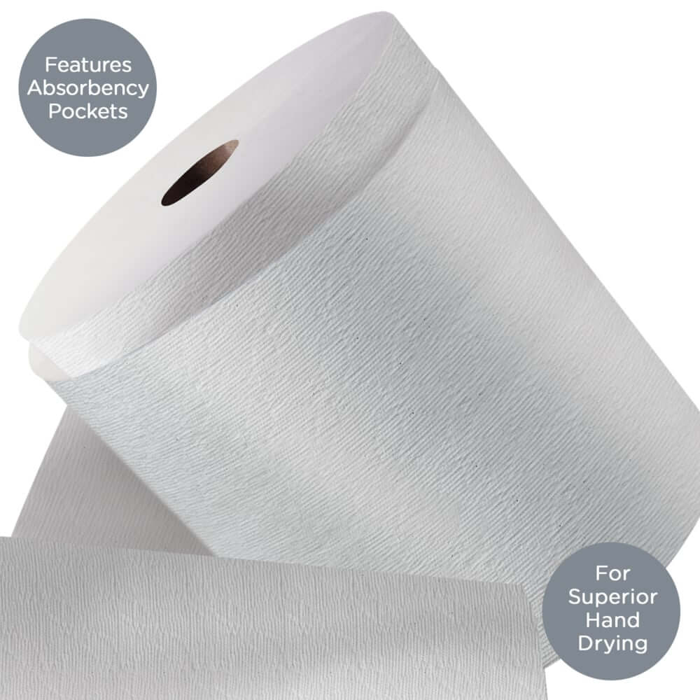 Kleenex Hard Roll Paper Towels - 6 rolls/case 899.50606