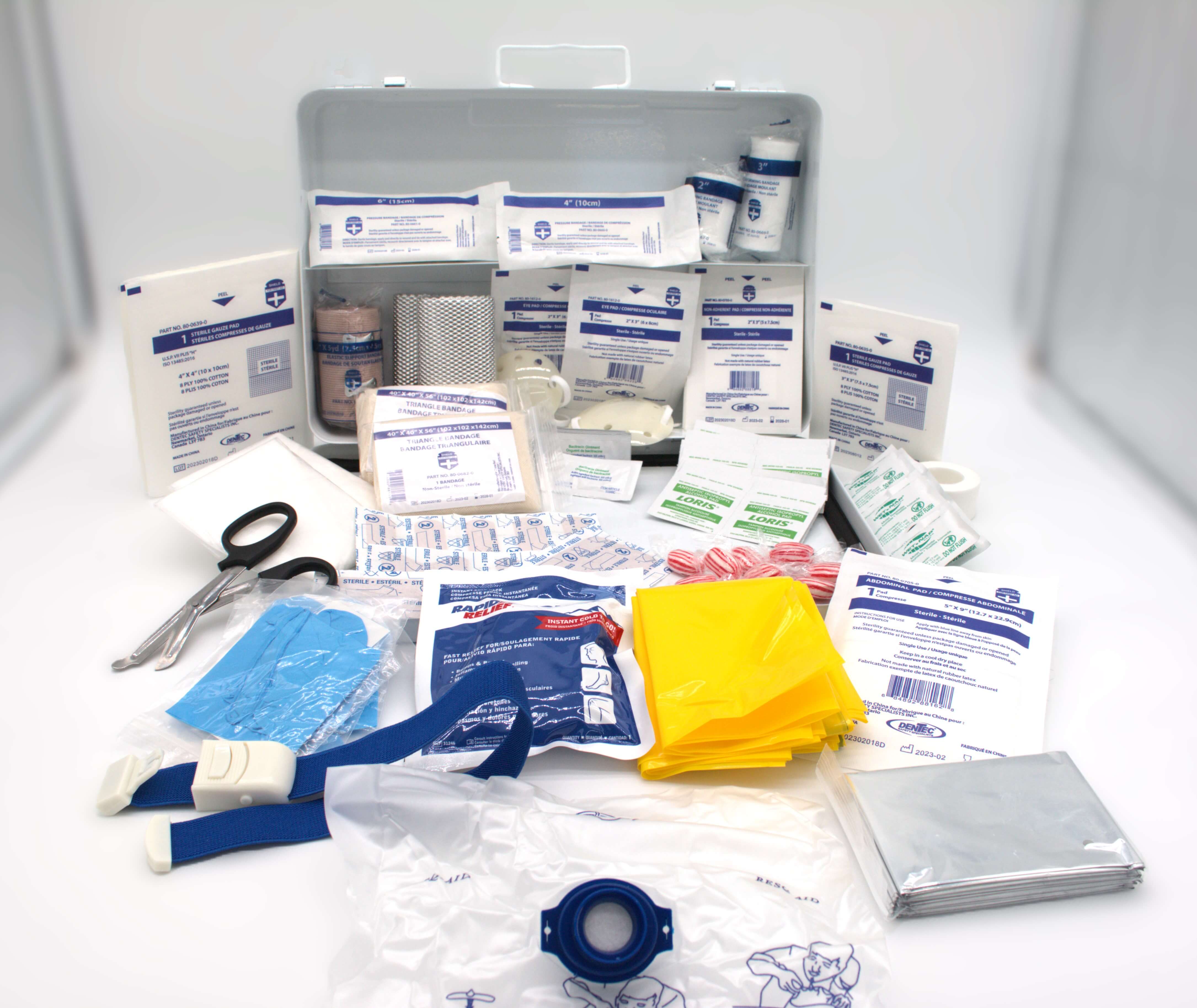 CSA Type 3 Intermediate First Aid Kit Small Metal 5354.000174