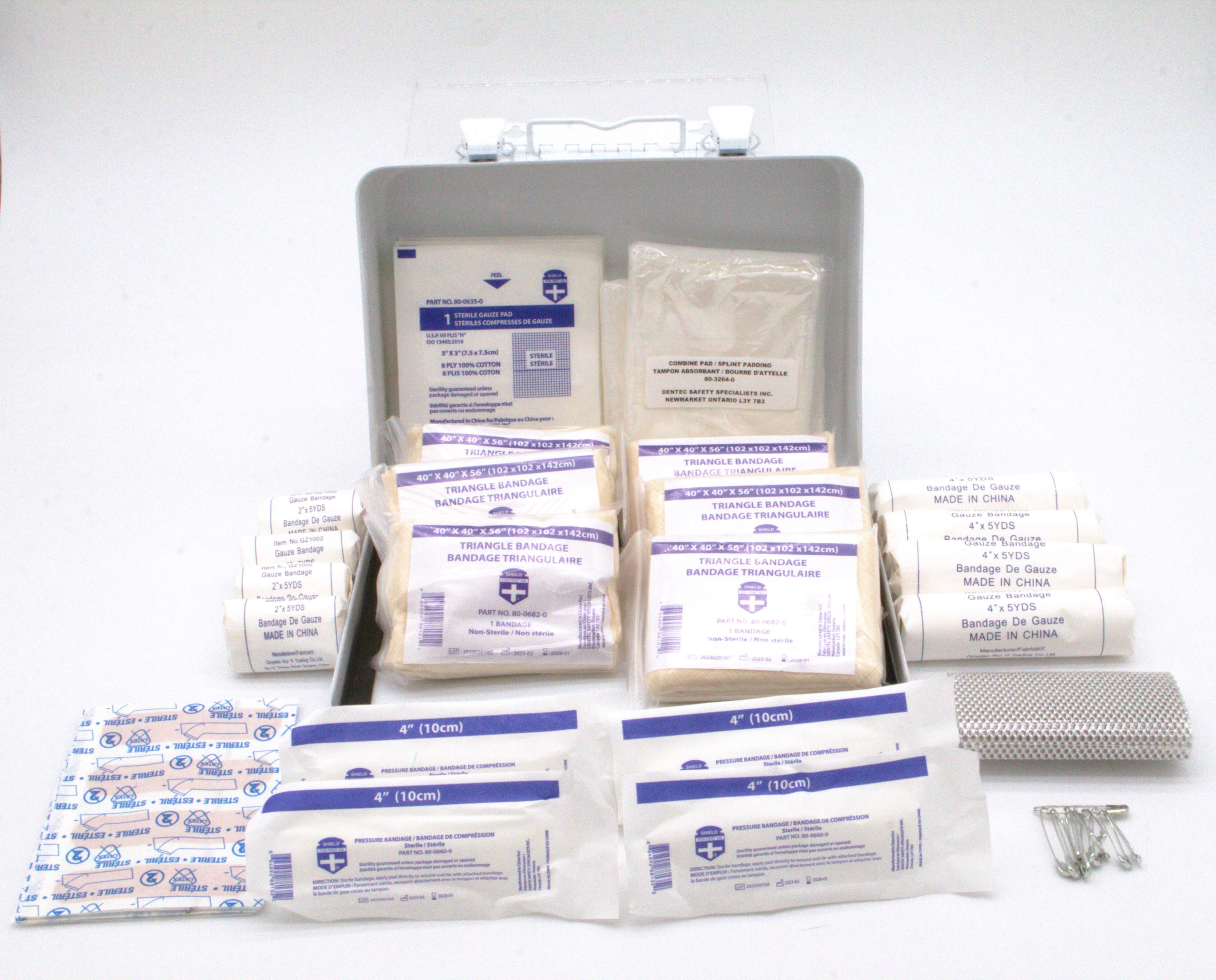 Ontario Metal First Aid Kit for Workplaces with 6-15 Employees | Wurth ...