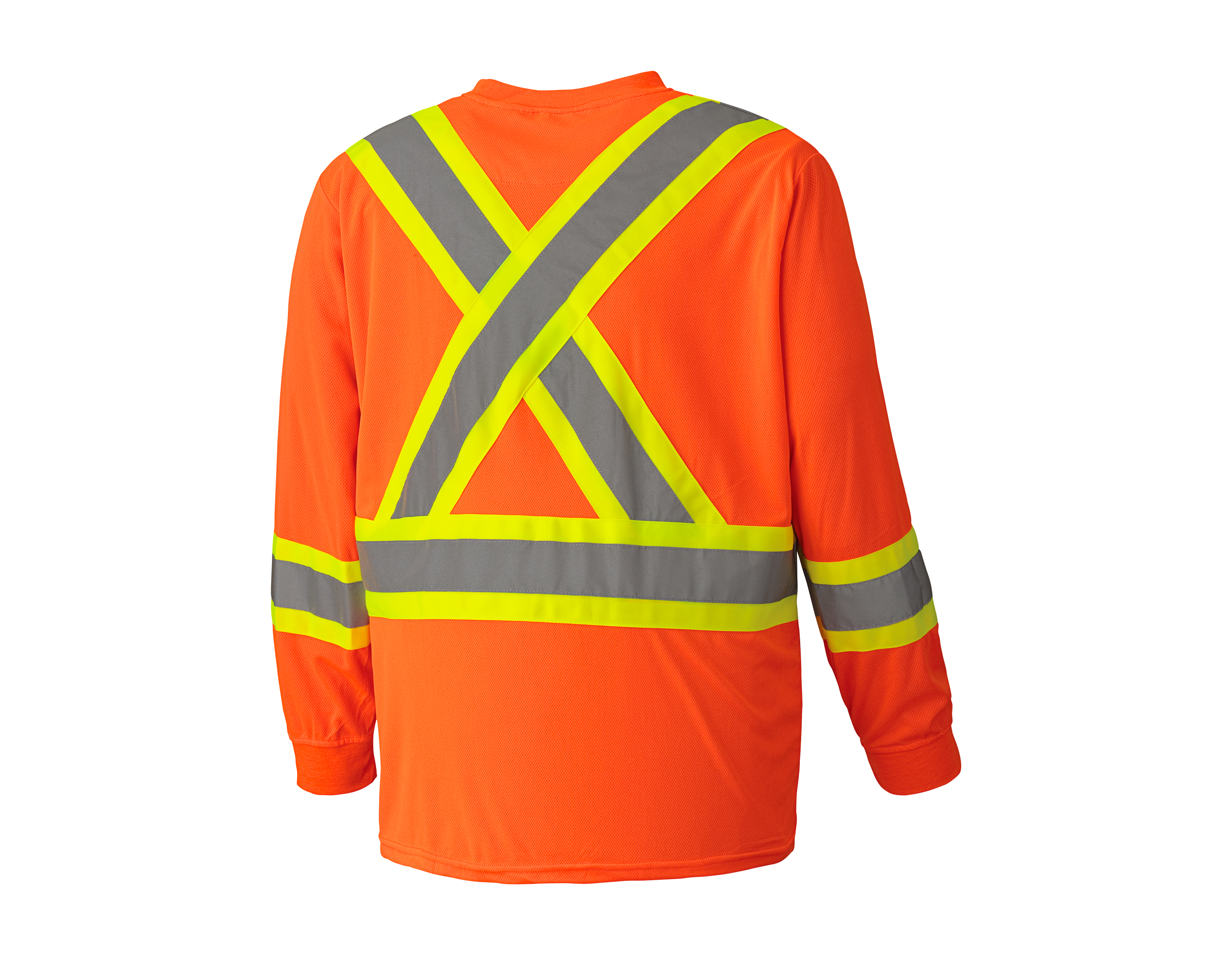 Hi Vis Long Sleeve Shirt - Orange, M | PPE | Shop Wurth Canada