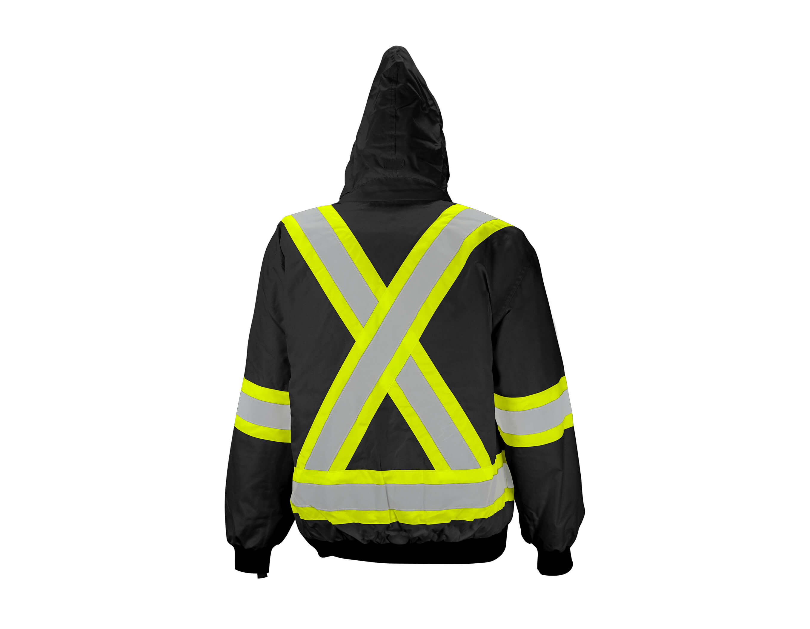 6-in-1 Hi Vis Safety Jacket - Black, XL | PPE | Shop Wurth Canada