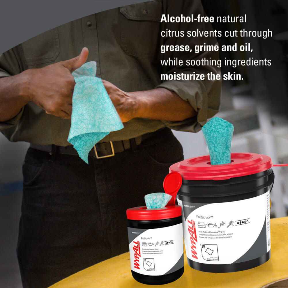 WypAll ProScrub Saturated Wipes - 450 wipes/case 899.91367