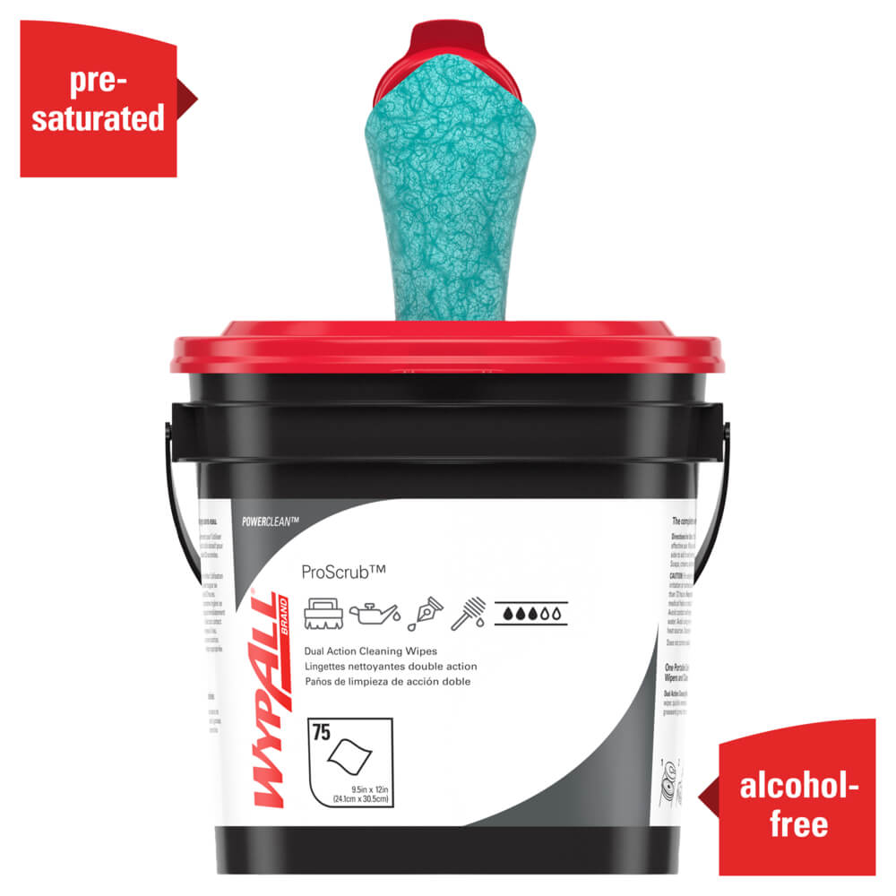 WypAll ProScrub Saturated Wipes - 6 buckets/case 899.91371