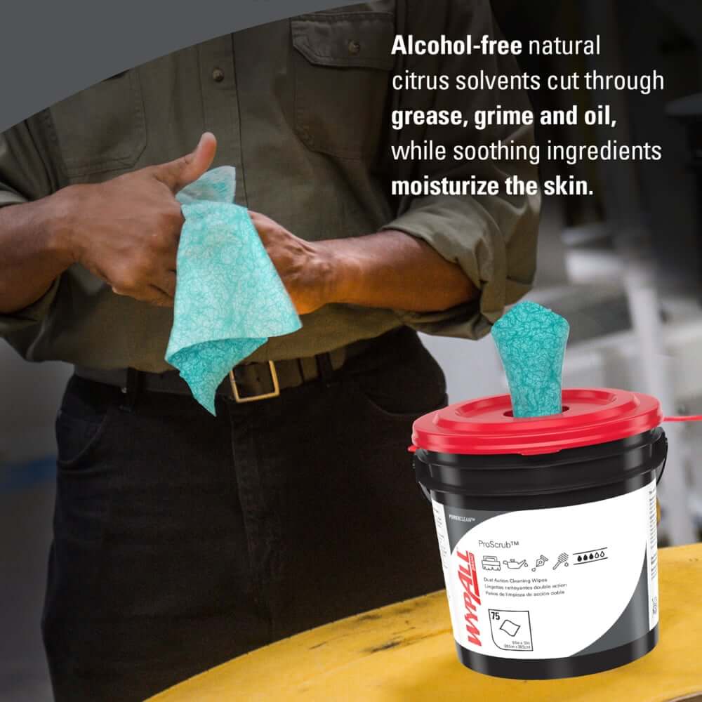 WypAll ProScrub Saturated Wipes - 6 buckets/case 899.91371