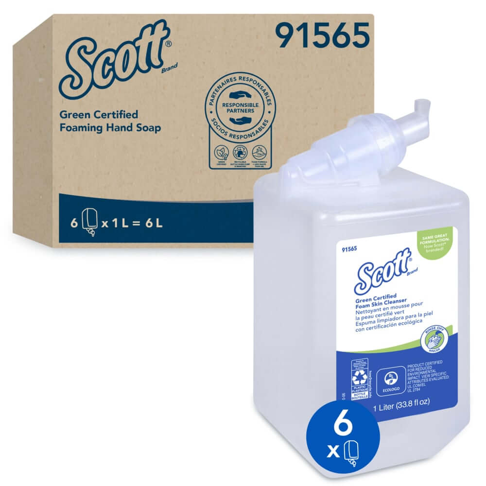 Scott Foam Skin Cleanser - 6 bottles/case 899.91565